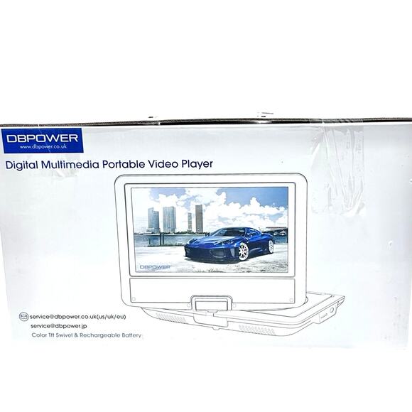 DB Power | Media | Db Power Portable Video Player Swivel Digital ...